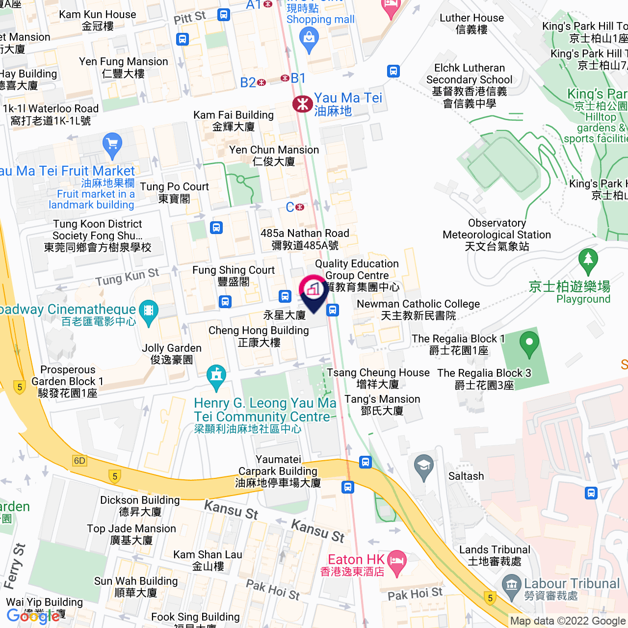 Leasing Hub 洽租 - Sunbeam Commercial Building | Yaumatei Office For Rent ...