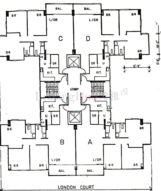 Realty Gardens - London Court | 聯邦花園 - 倫敦閣 | LeasingHub.com 洽租